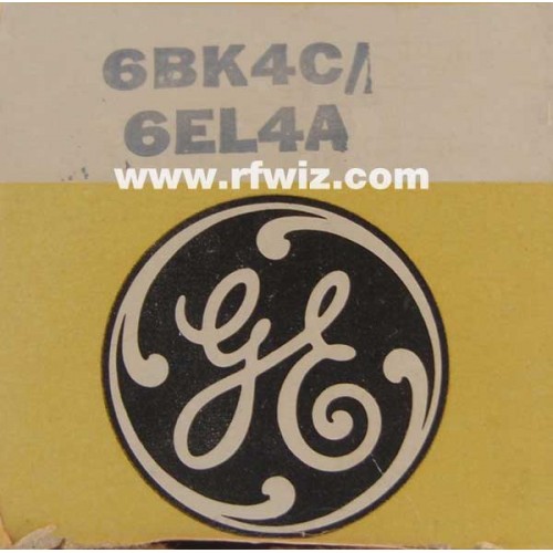 6EL4A/6BK4C GE Beam Triode Vintage Vacuum Tube 8-Pin Octal NOS New Old ...