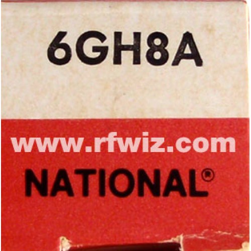 6GH8A National Pentode Triode Vintage Miniature Vacuum Tube 9-Pin NOS ...